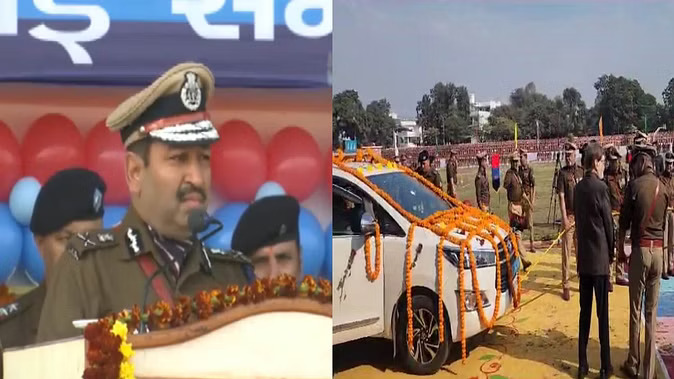 डीजीपी अशोक कुमार का तीन वर्ष का कार्यकाल समाप्त हो गया है।विदाई समारोह ...